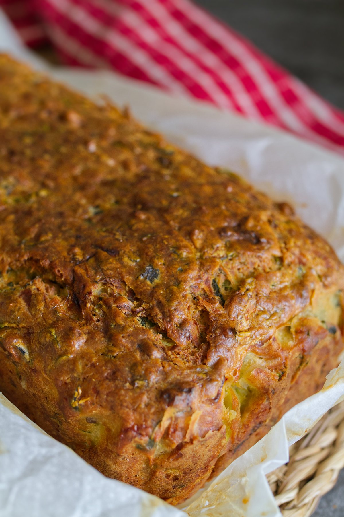 Mediterranean Zucchini Bread | Easy + Healthy + Sugar Free