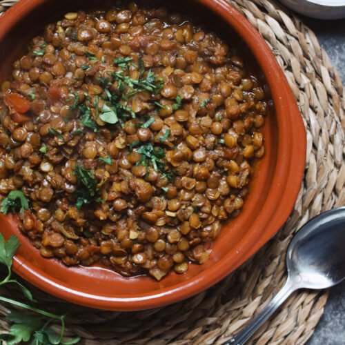 Moroccan Lentils – Easy One-Pot VEGAN Recipe